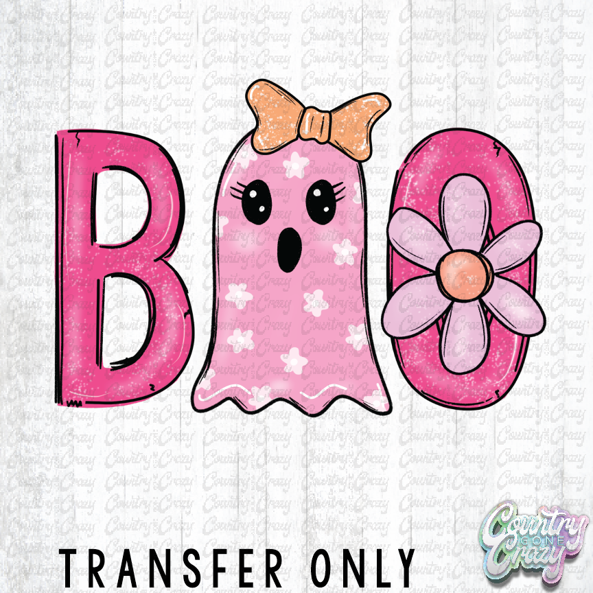 HT2630 • BOO GHOST — Country Gone Crazy