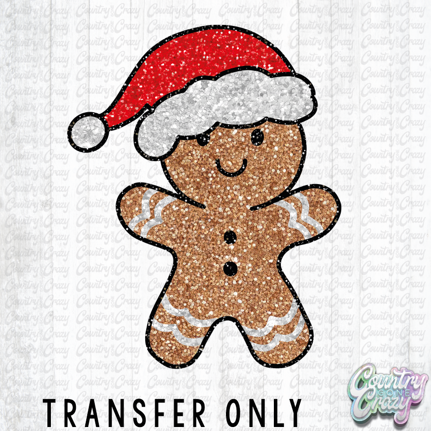 HT2919 • GINGERBREAD MAN — Country Gone Crazy