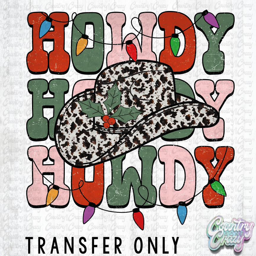 HT2963 • HOWDY HOWDY HOWDY — Country Gone Crazy