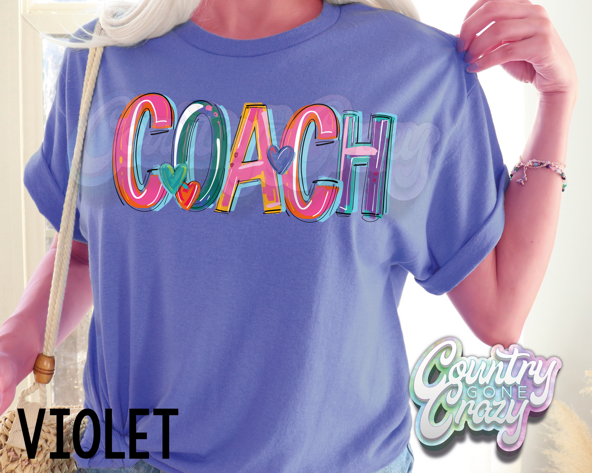 Coach • Splash • T-Shirt — Country Gone Crazy