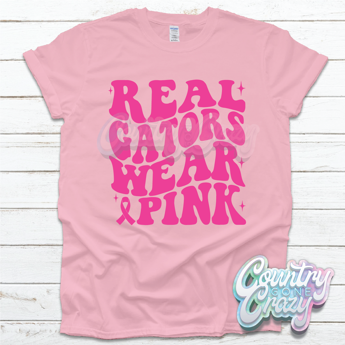 Gators Breast Cancer T-Shirt — Country Gone Crazy