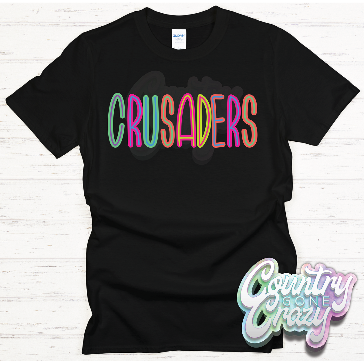 Crusaders Bright T-Shirt — Country Gone Crazy