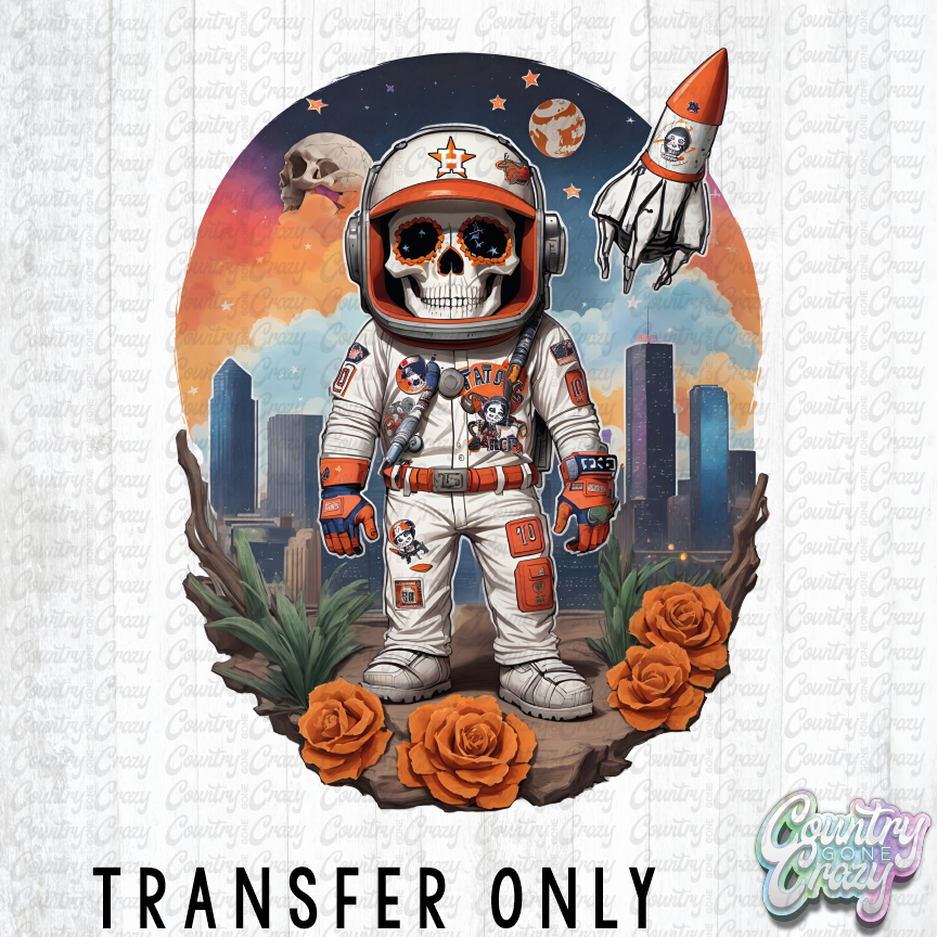 HT2684 • ASTROS SKULL — Country Gone Crazy