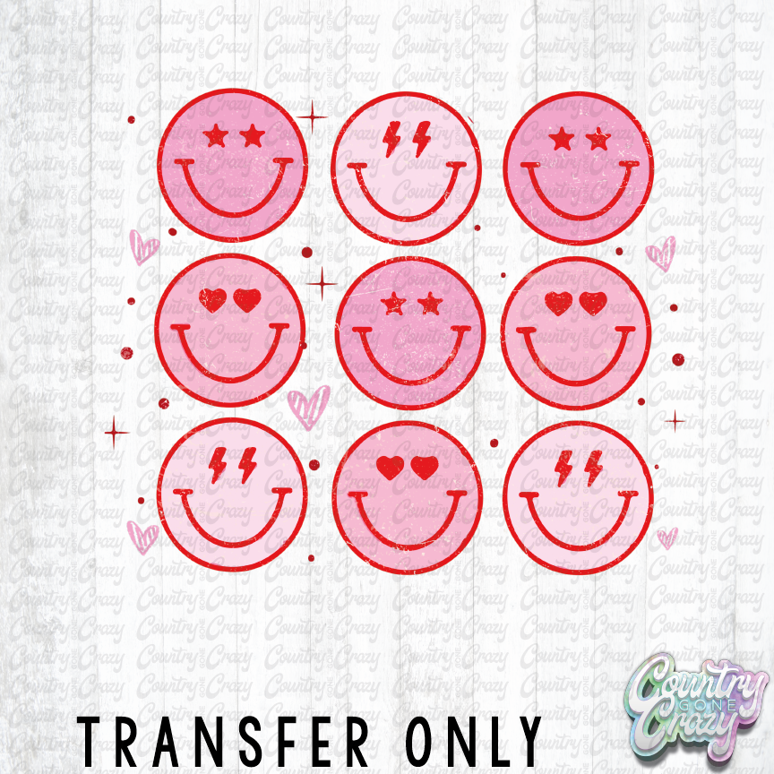 HT3012 • SMILEY FACES — Country Gone Crazy