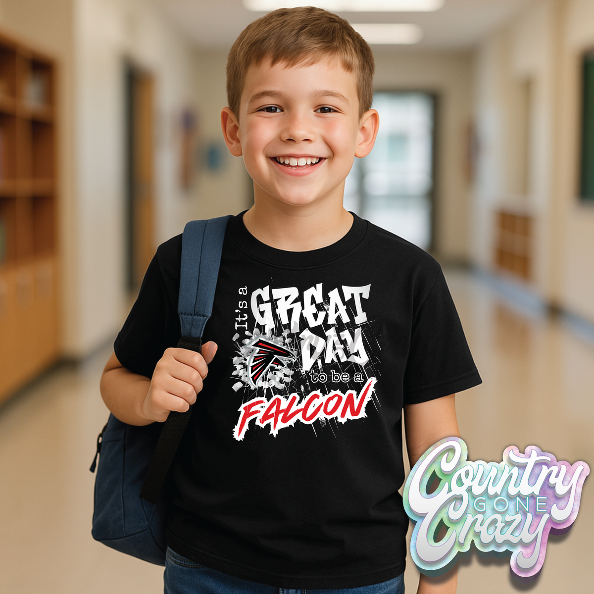 IT'S A GREAT DAY TO BE A HUFFMAN FALCON — Country Gone Crazy