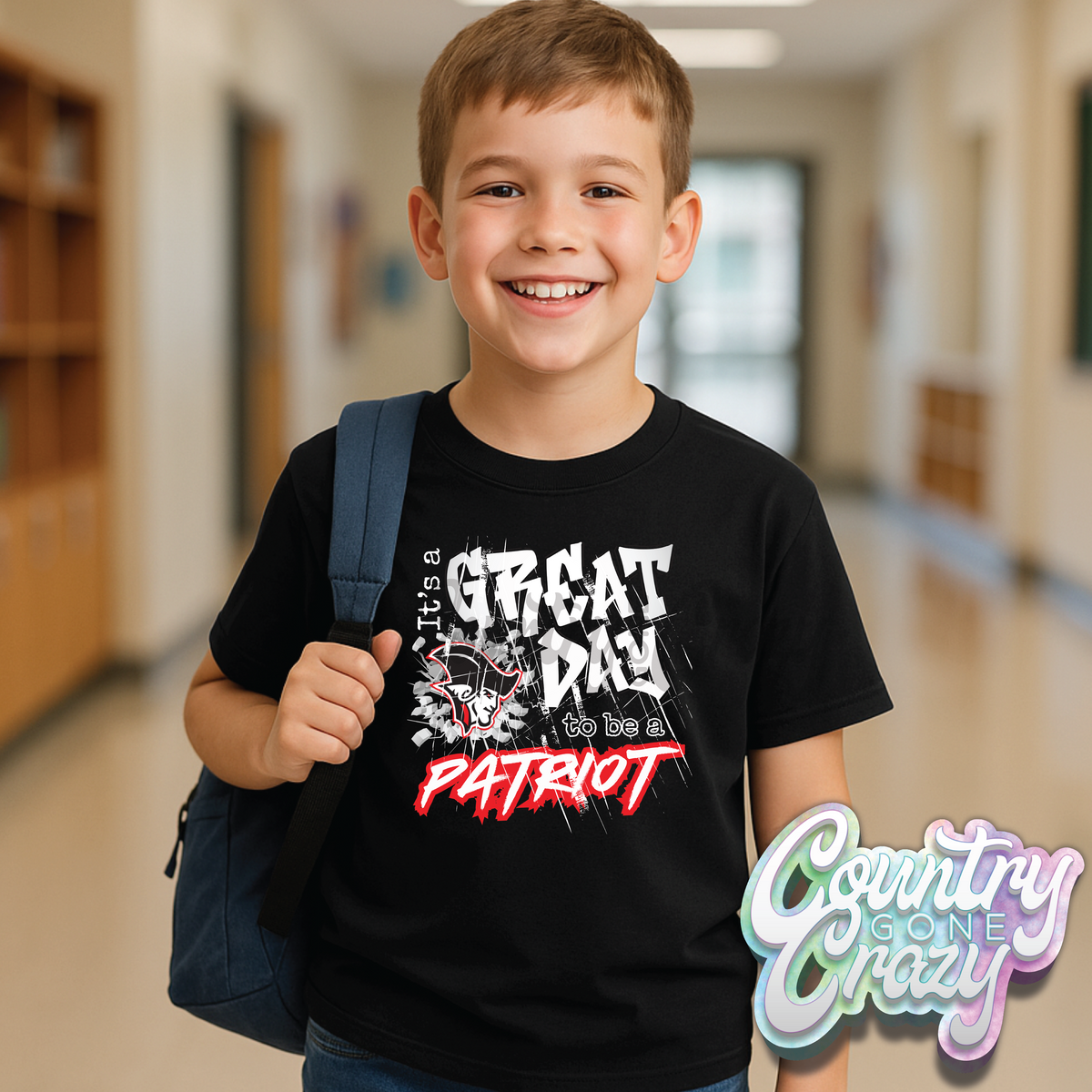 IT'S A GREAT DAY TO BE A PATRIOT — Country Gone Crazy
