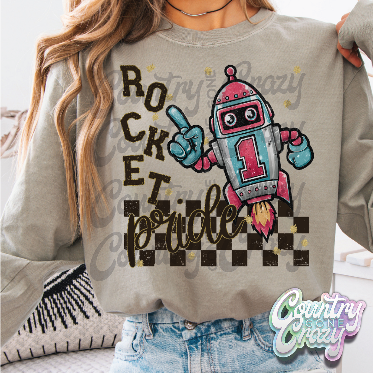 Rocket Pride // FUN Mascot — Country Gone Crazy