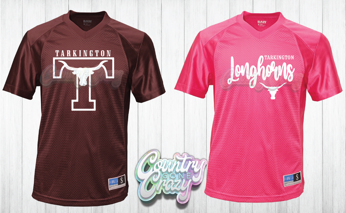 Tarkington Longhorns Football Jersey *Pre-Order* — Country Gone Crazy