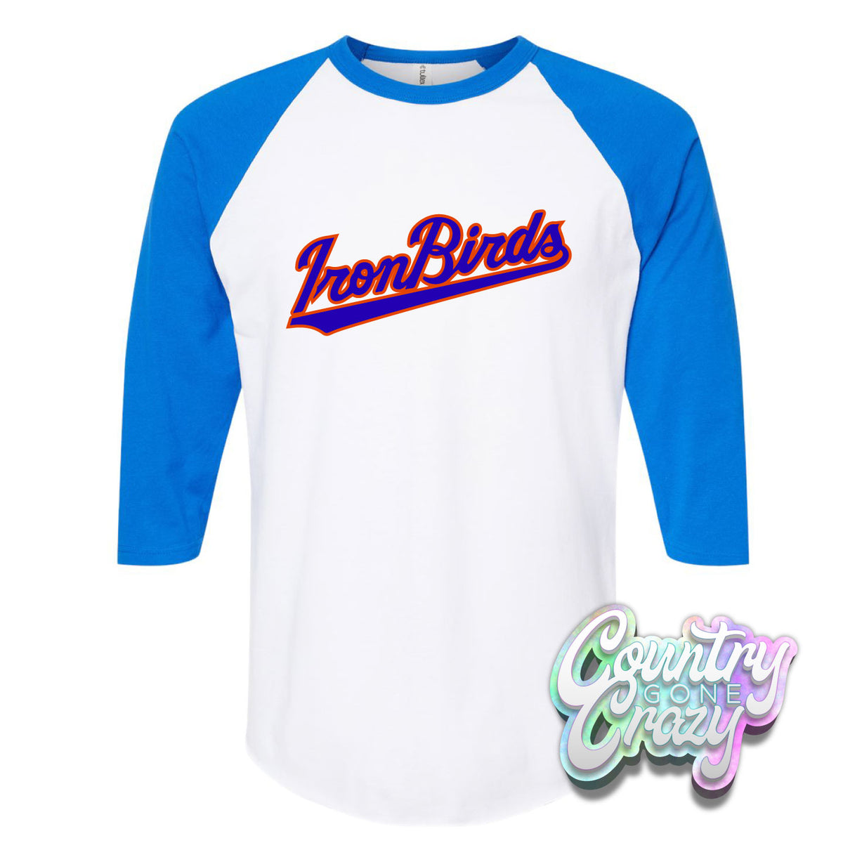 Iron Birds Raglan — Country Gone Crazy