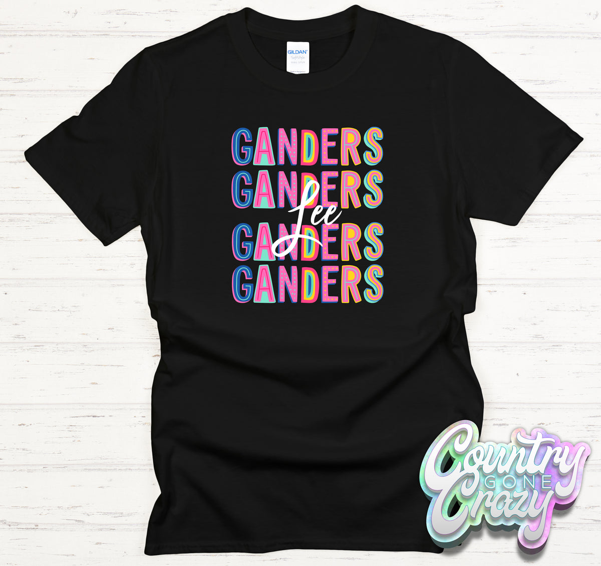 Lee Ganders Fun Letters - T-Shirt — Country Gone Crazy
