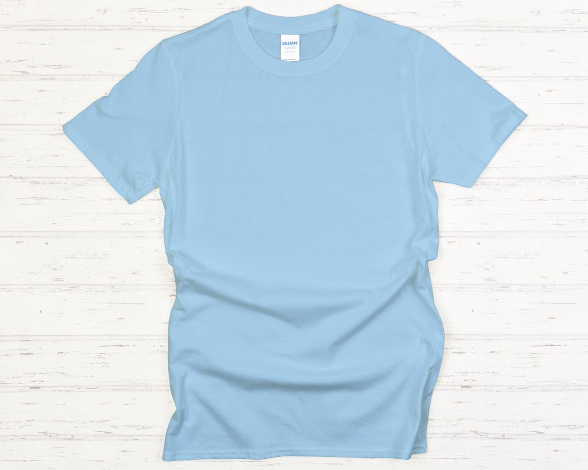 Light Blue - Adult Softstyle T-Shirt — Country Gone Crazy